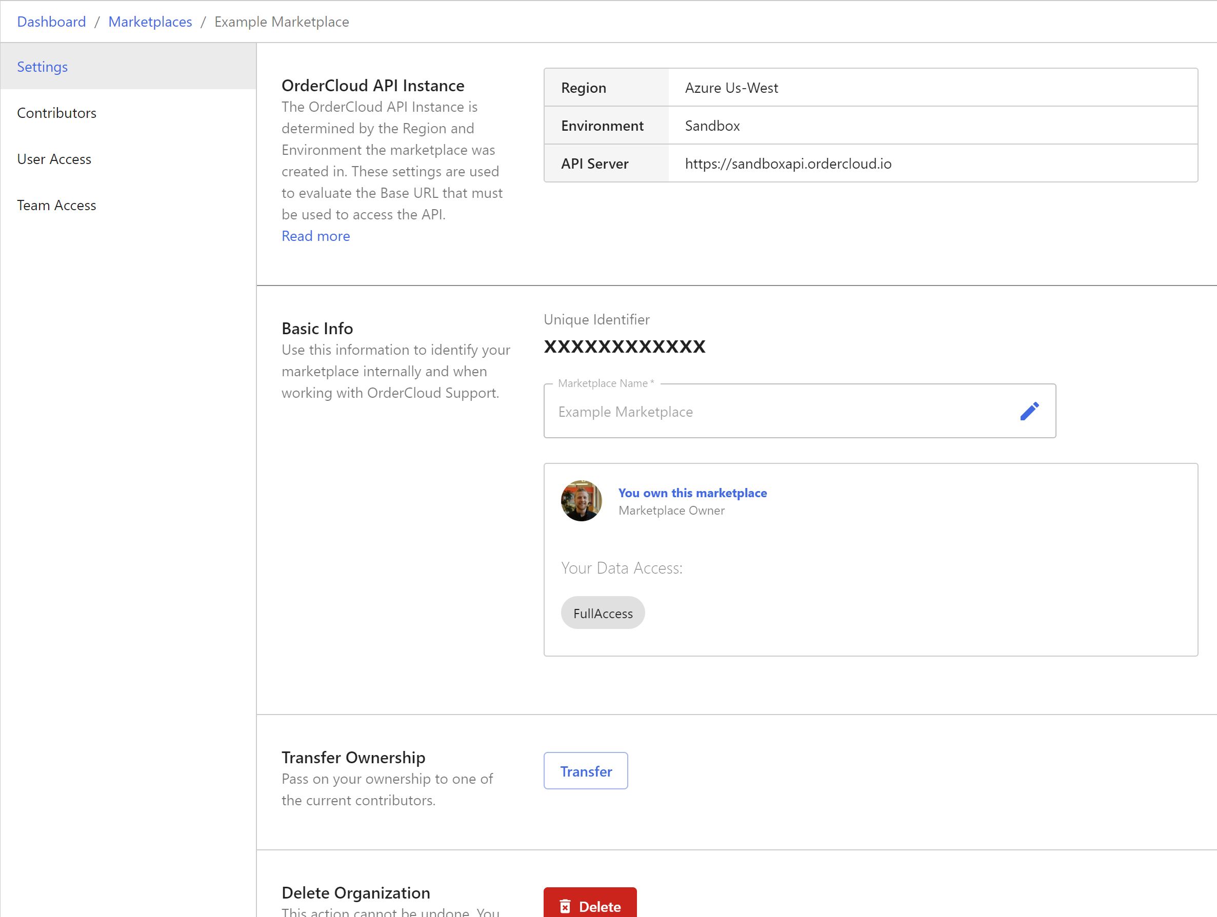 Creating Your First Marketplace | OrderCloud Documentation