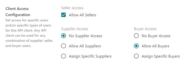 Establishing API Access | OrderCloud Documentation