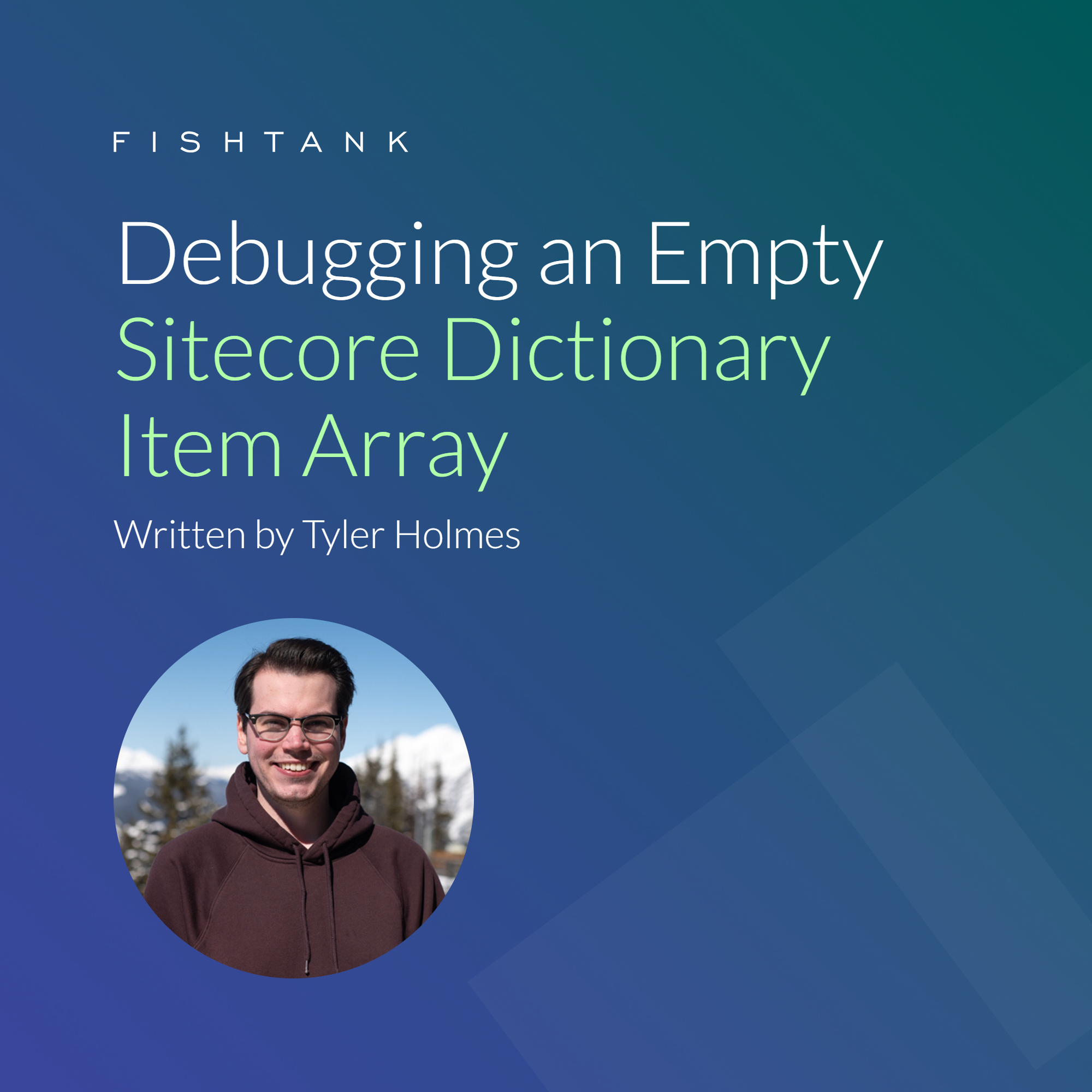 Fix Empty Dictionary Item Arrays in Sitecore Next.js Projects | Fishtank
