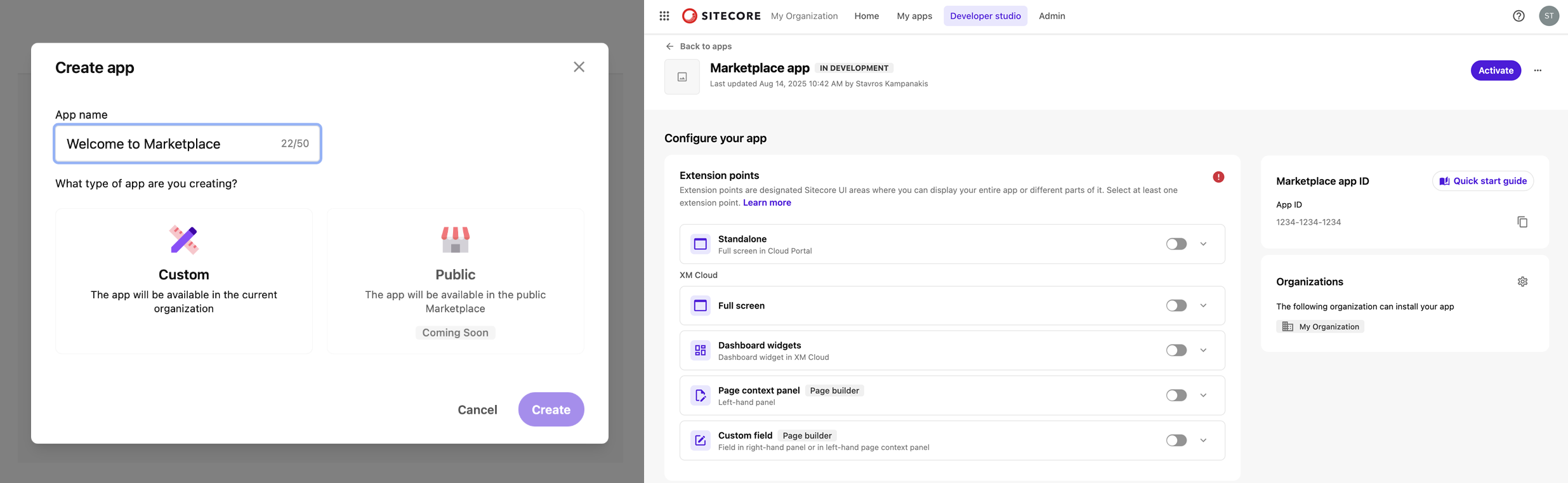 Extend Sitecore your way with custom apps in the Marketplace | Marketplace Changelog | Sitecore ...
