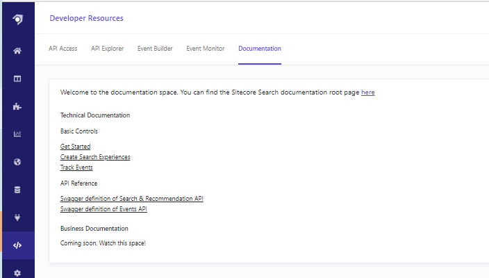 Access Sitecore Discover documentation from the Customer Engagement Console | Discover Changelog ...