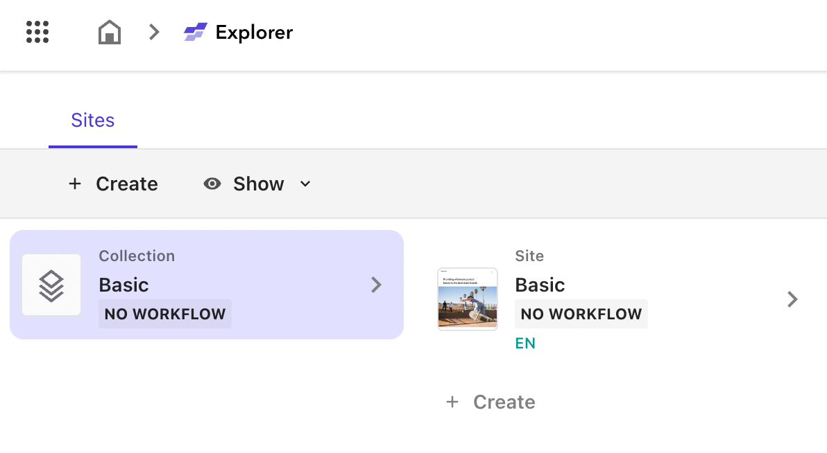 XM Cloud Explorer now supports renames, display names, delete, and more | XM Cloud Changelog ...