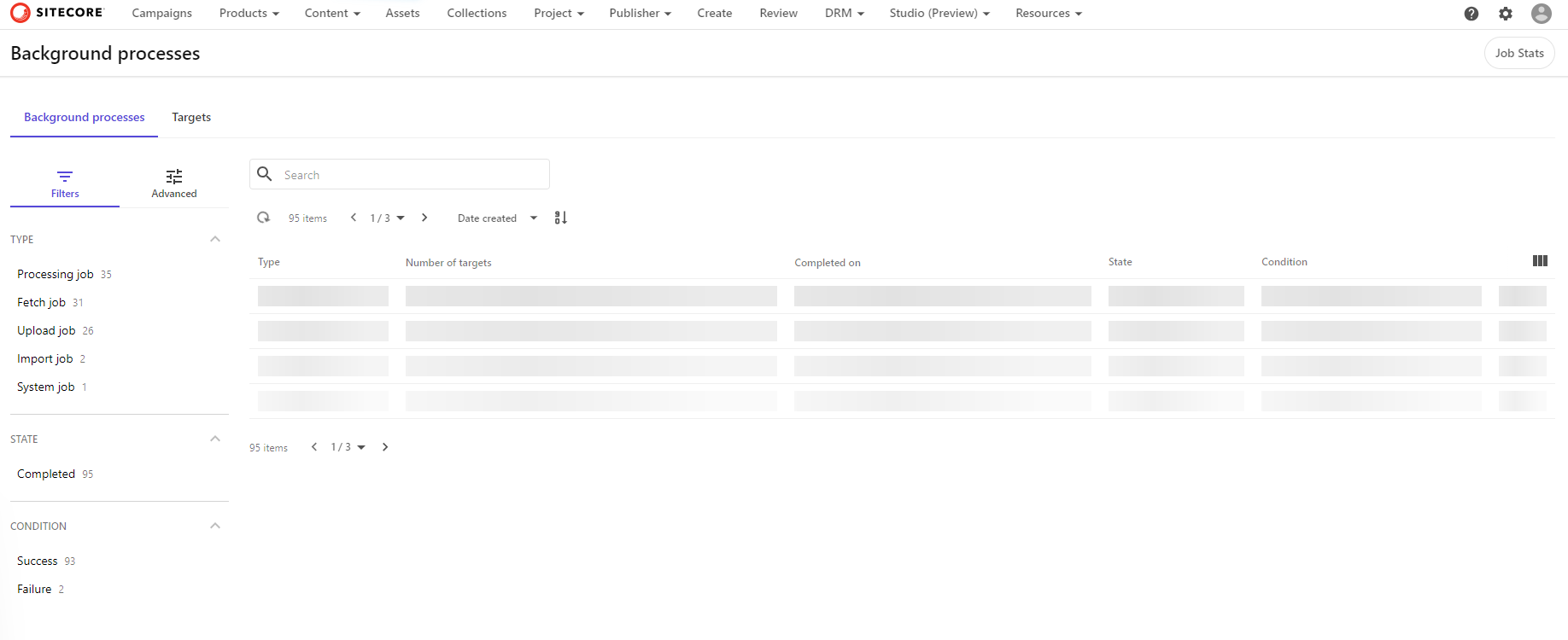 New loading animations | Content Hub Changelog | Sitecore Developer Portal