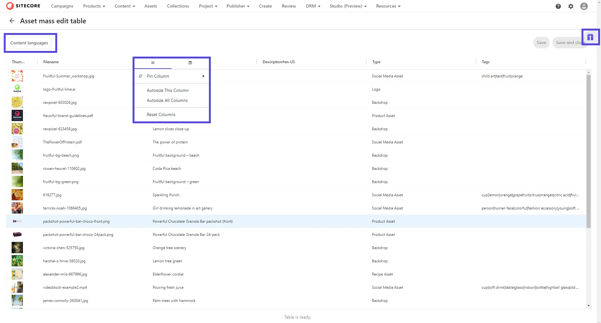 New Edit in table UI (preview) | Content Hub Changelog | Sitecore ... New Edit in table UI (preview) | Content Hub Changelog | Sitecore ...